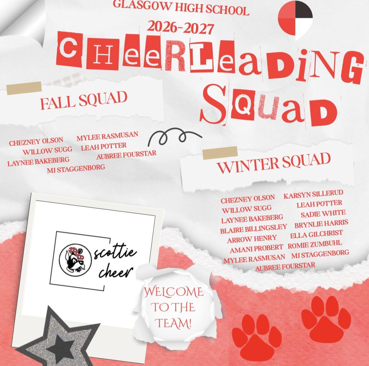 2026-2027 Scottie Cheerleading Squads Announced - KLTZ/MIX-93